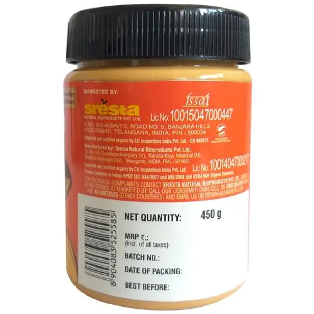 24 Mantra Organic Peanut Butter