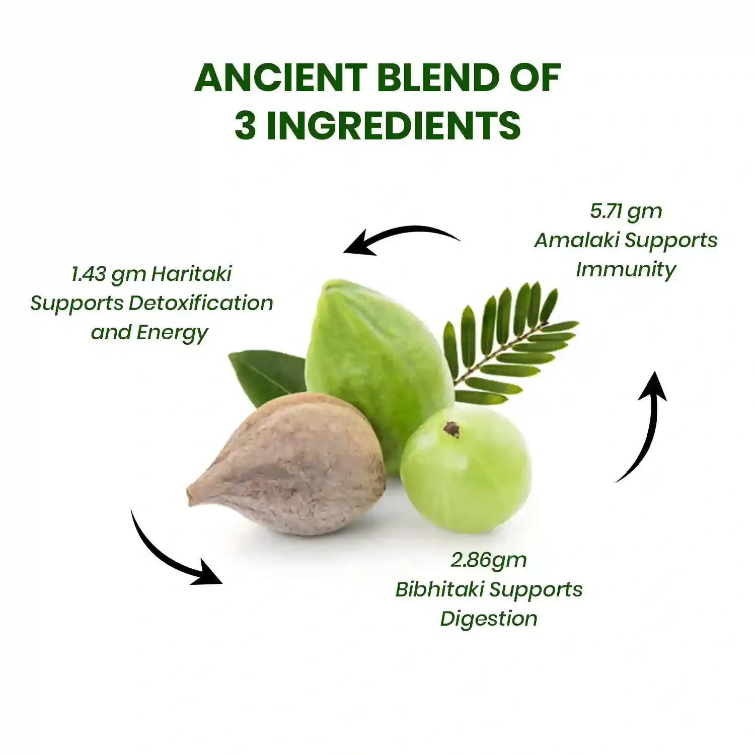 AVG Health Organics Triphala Vital Plus