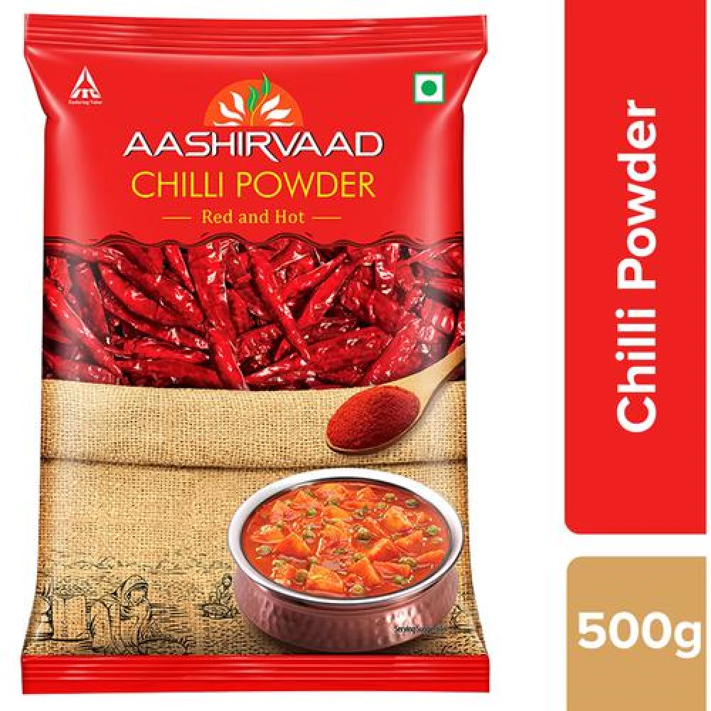 Aashirvaad Chilli Spices Powder - Traditionally Sun Dried