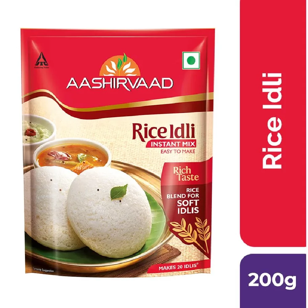 Aashirvaad Instant Mix Rice Idli: Soft, Authentic Idlis in Minutes