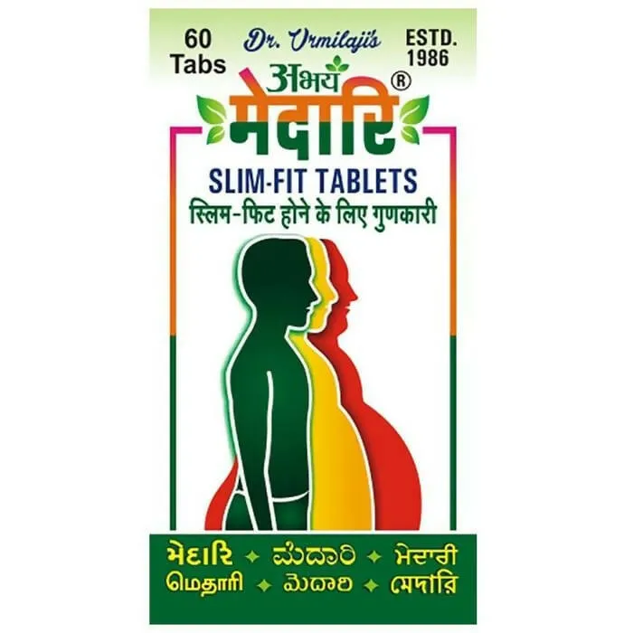 Abhay Ayurveda Medari Slim-Fit Tablets