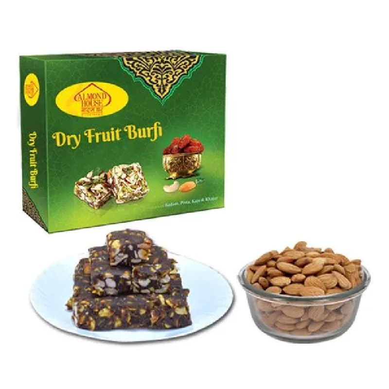 Almond House Dry Fruit Burfi-Pack Size-1 kg