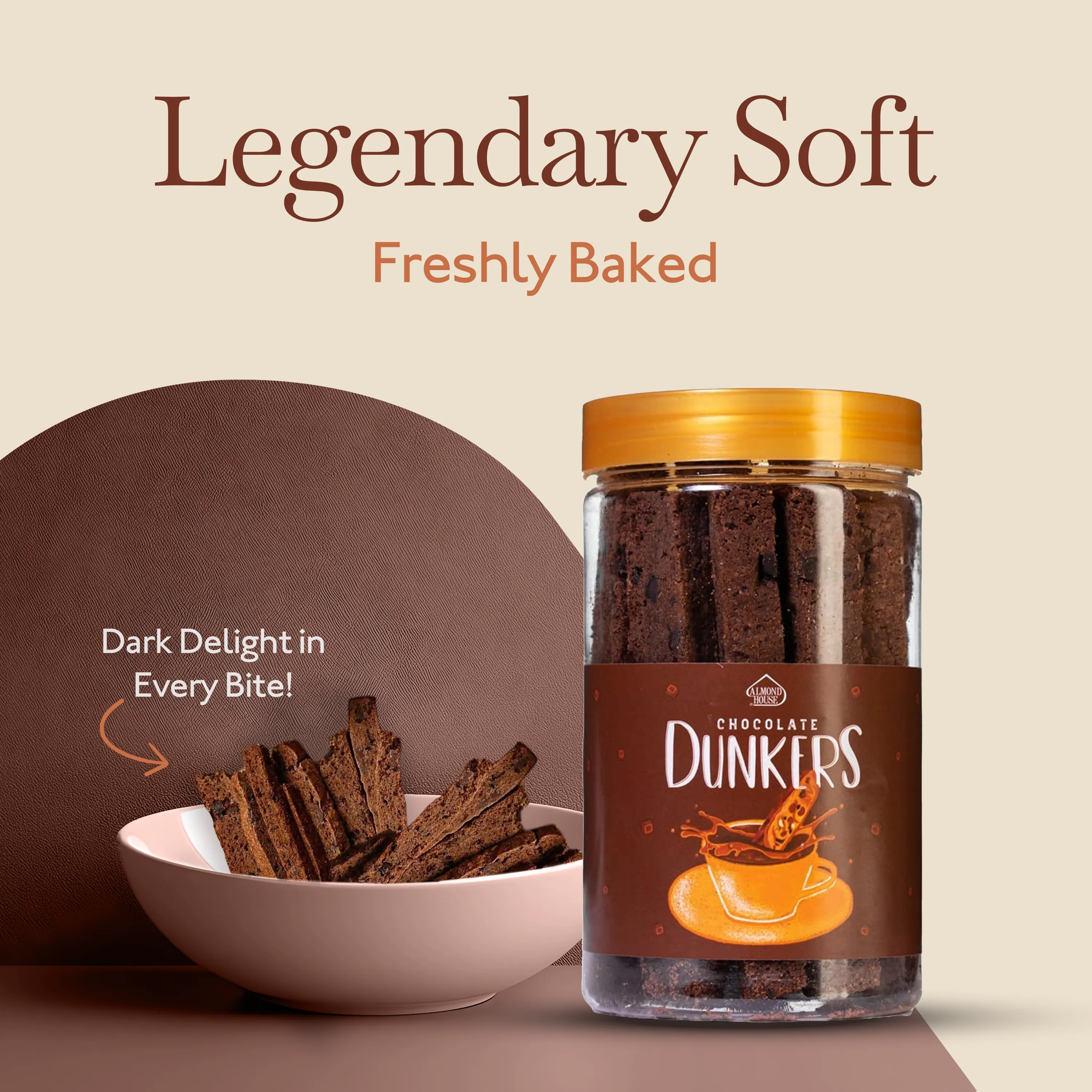 Almond House Chocolate Dunkers | The Desi Food