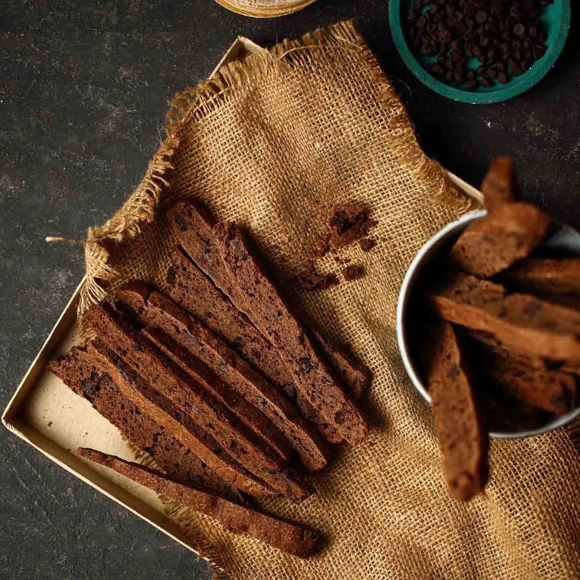 Almond House Chocolate Dunkers | The Desi Food