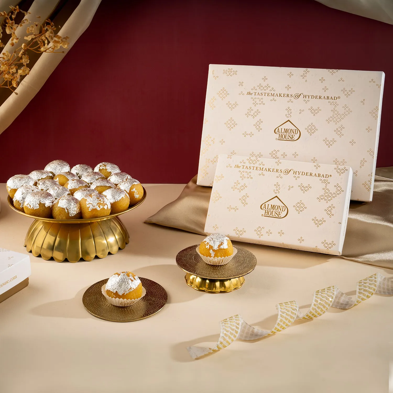 Almond House Coconut Motichur Laddu