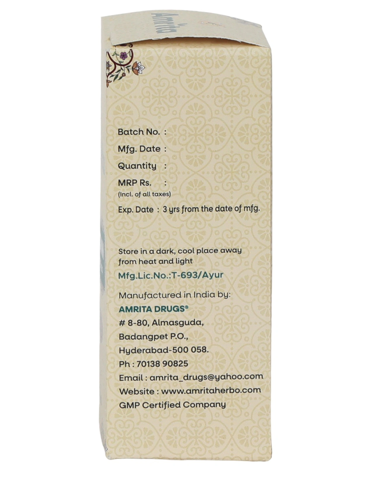 Amrita Tuswin Cough Syrup