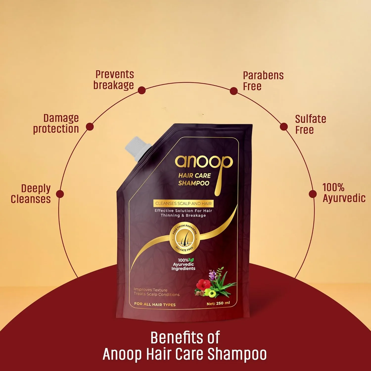 Anoop Hair Care Shampoo