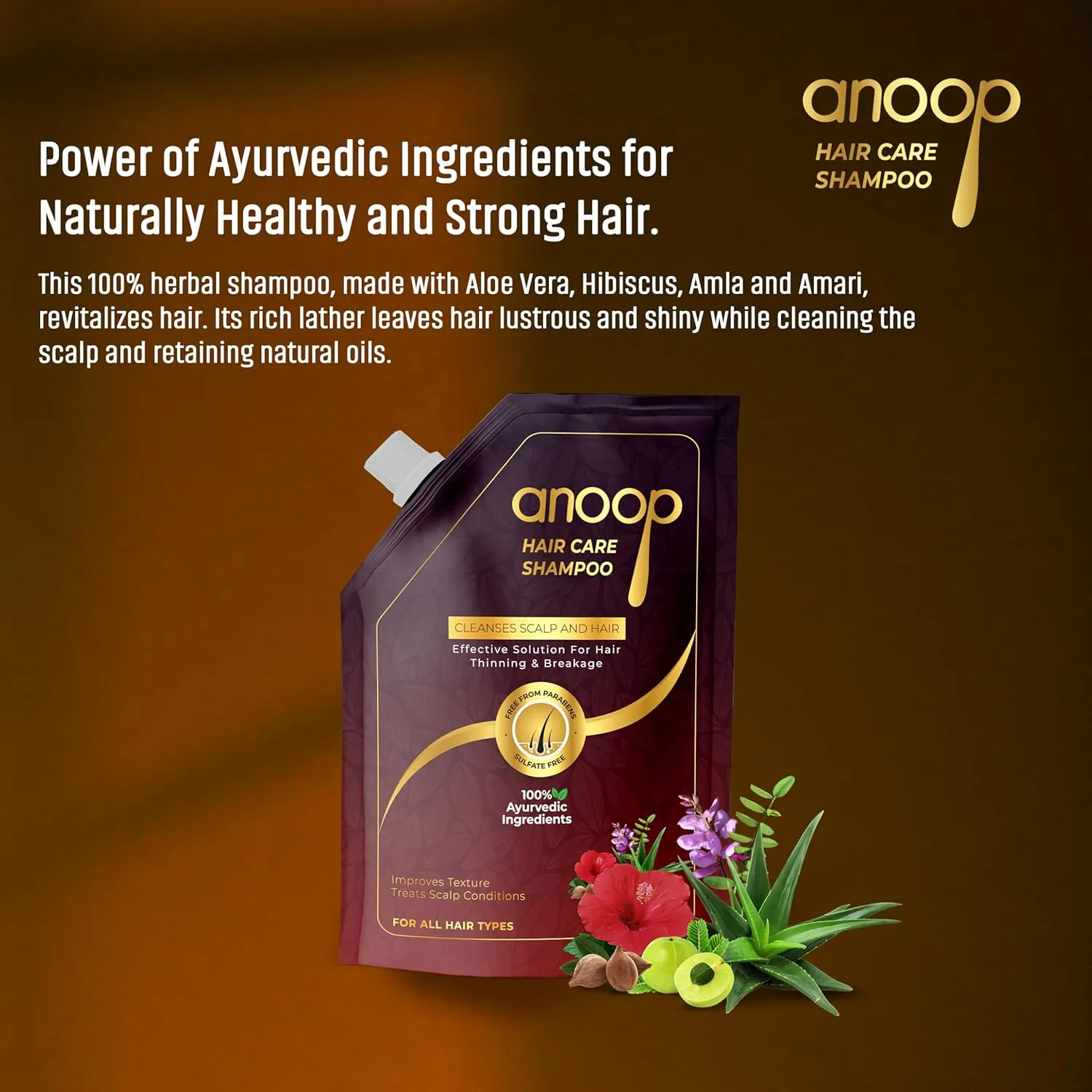 Anoop Hair Care Shampoo