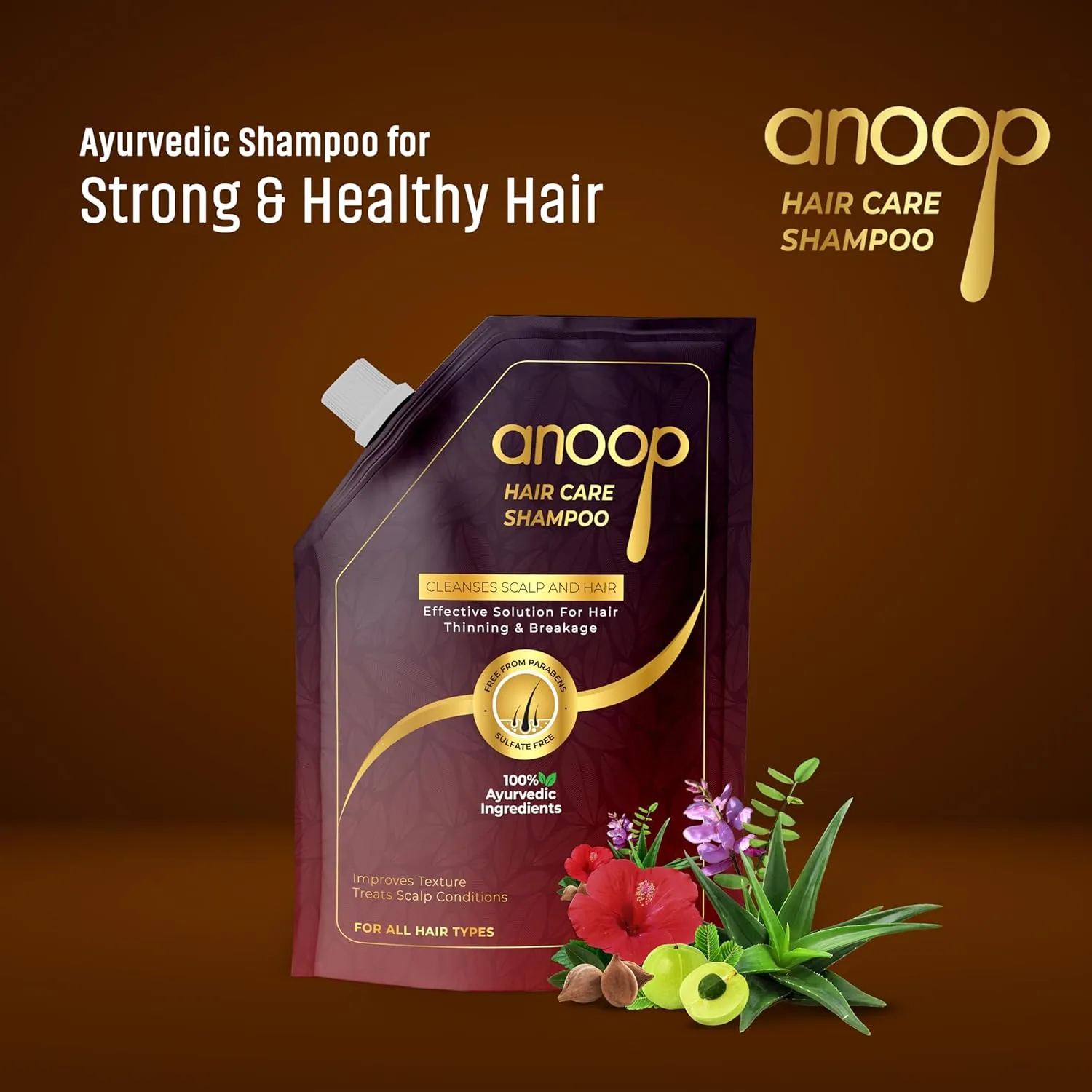 Anoop Hair Care Shampoo