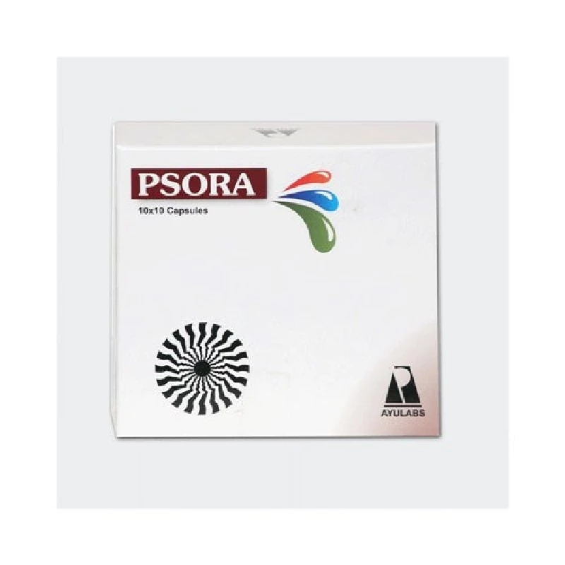Buy Ayulabs Ayurveda Psora Capsules for Psoriasis Relief