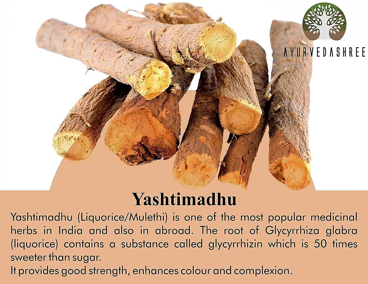 Ayurvedashree Yashtimadhu Powder | The Desi Food