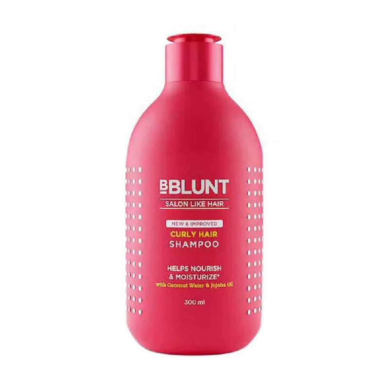 BBLUNT Curly Hair Shampoo with Coconut Water & Jojoba Oil