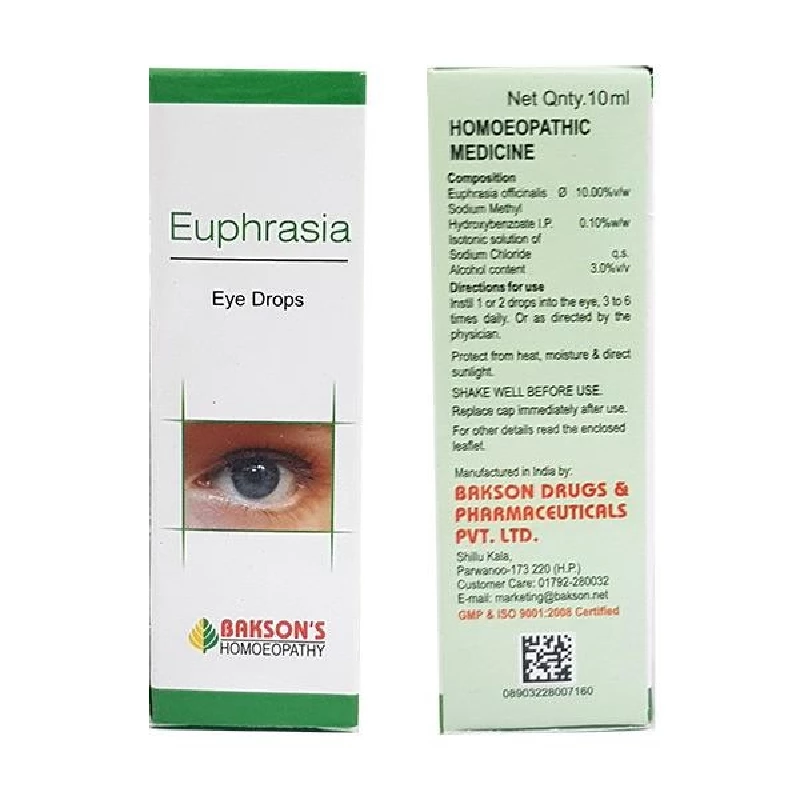 Bakson's Homeopathy Euphrasia Eye Drop