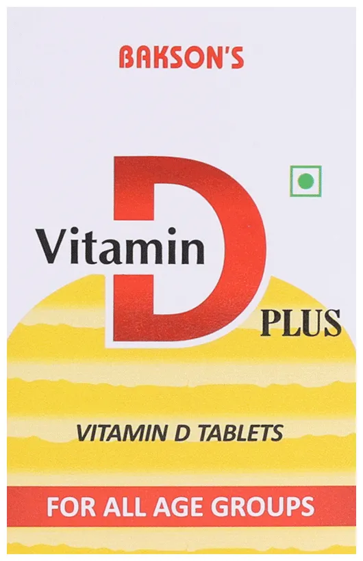 Bakson's Homoeopathy Vitamin D Plus Tablet