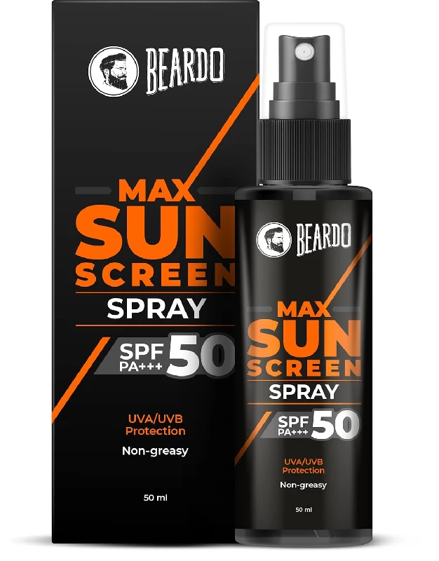 Beardo Max Sunscreen SPF 50 Spray for Men