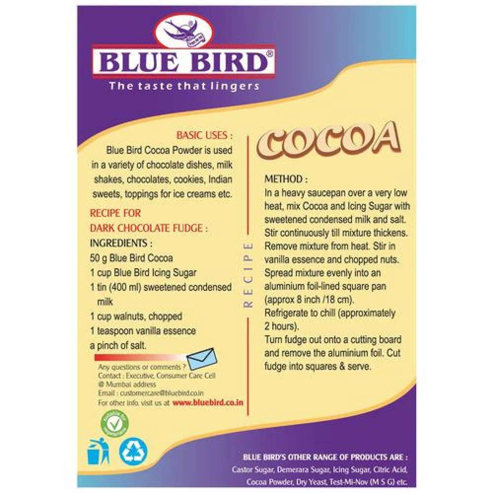 Blue Bird Cocoa