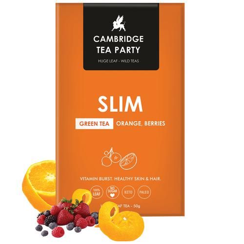 Cambridge Tea Party Slim - Orange Berries Green Tea