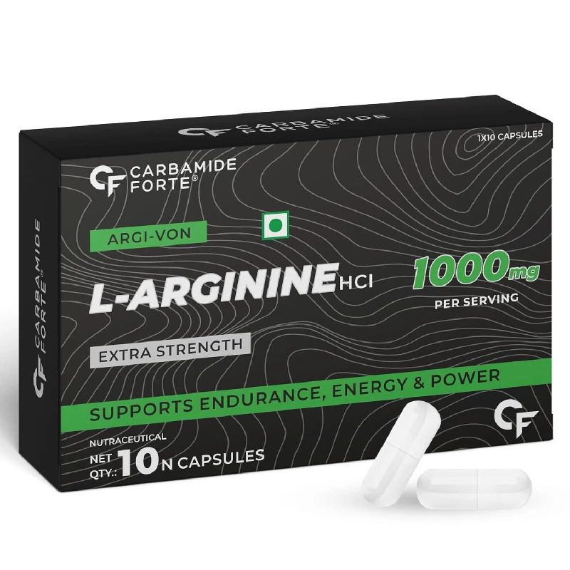 Carbamide Forte L Arginine 1000mg Supplement Per Serving
