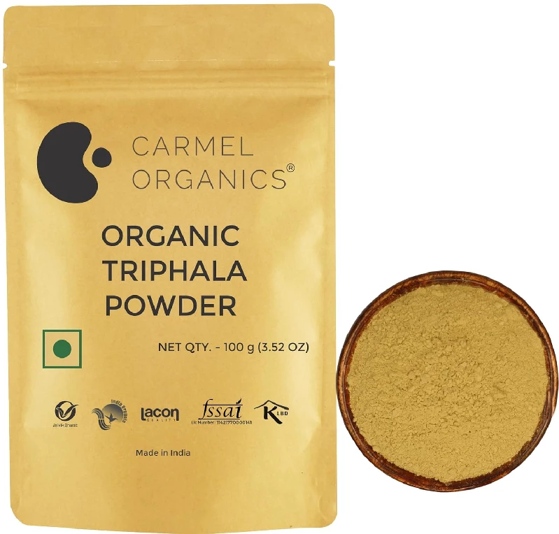 Carmel Organics Triphala Fruits Powder