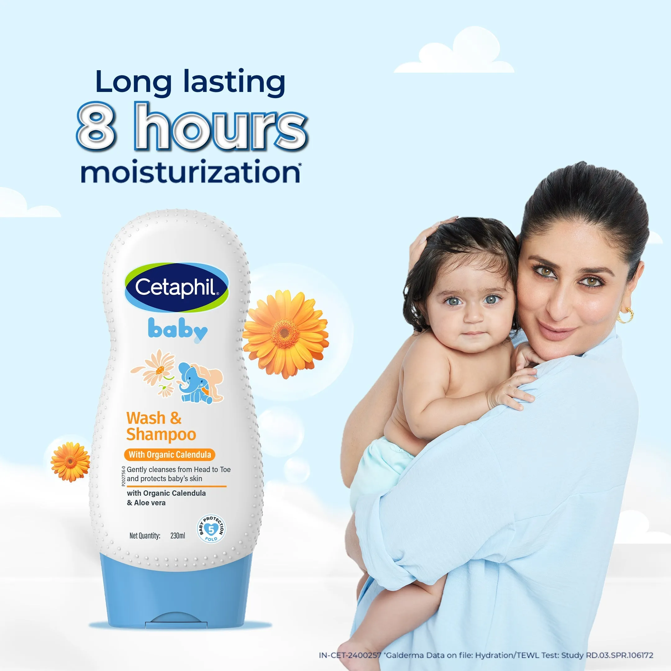 Cetaphil Baby Wash & Shampoo with Organic Calendula