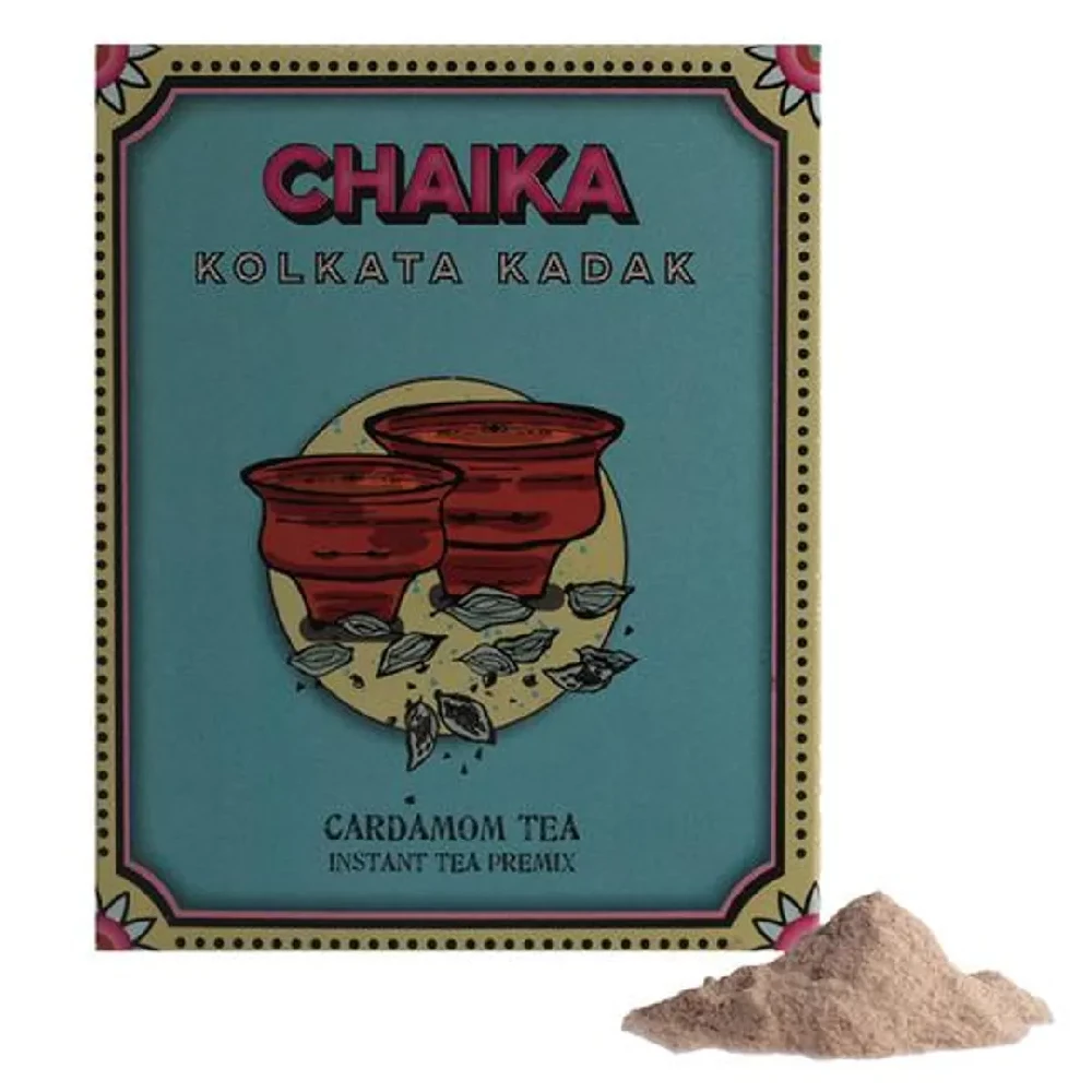 Chaika Kolkata Kadak Instant Tea Premix - Cardamom