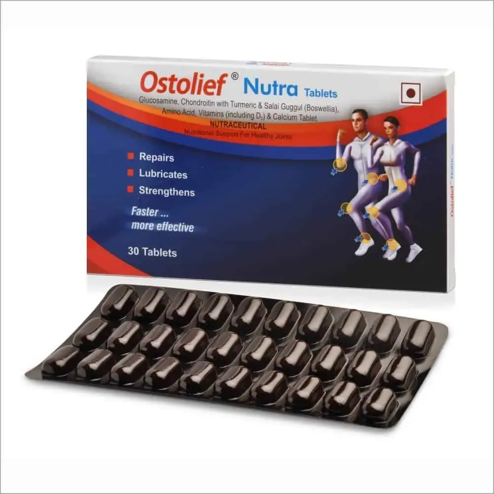 Charak Pharma Ostolief Nutra Tablets | The Desi Food