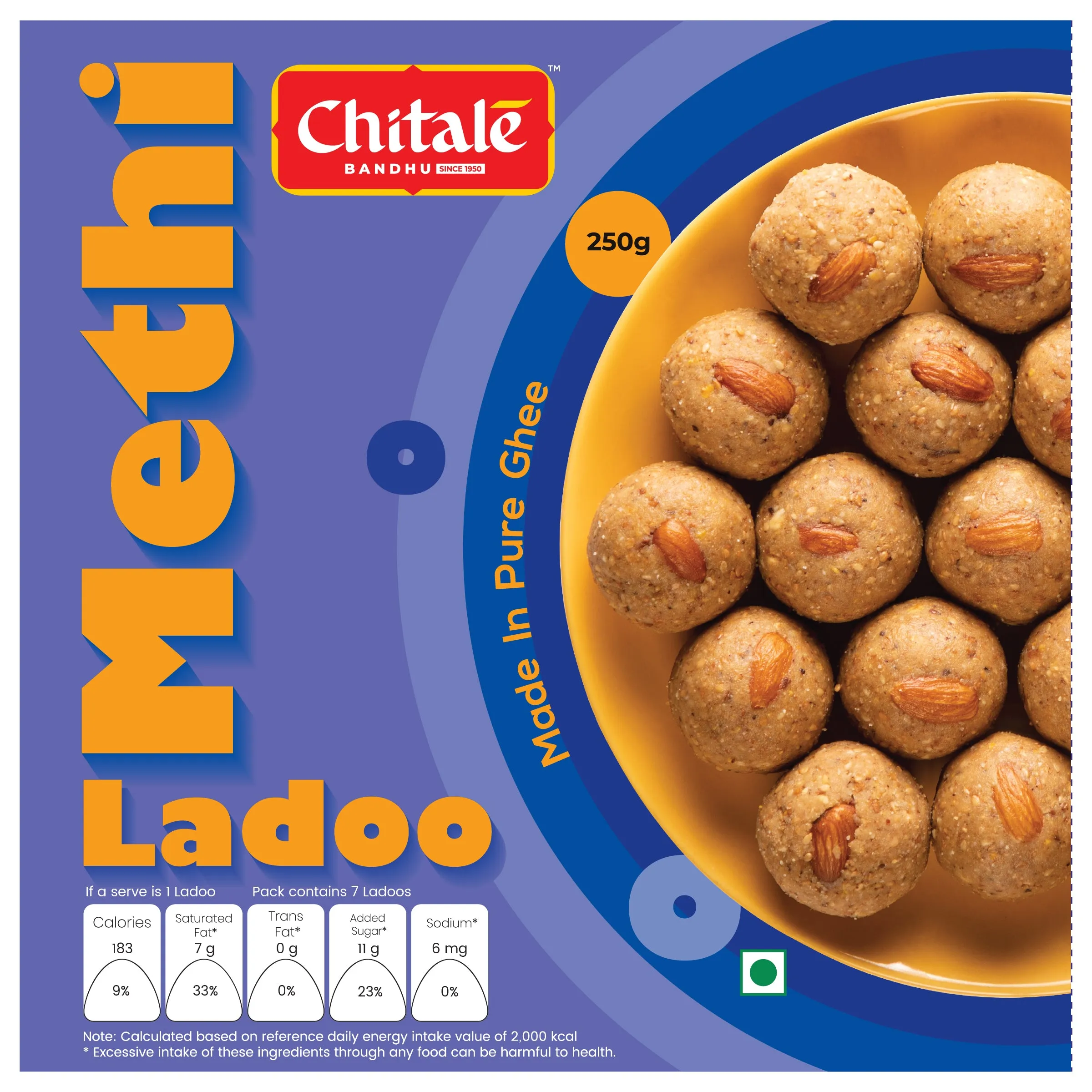 Chitale Bandhu Methi Ladoo