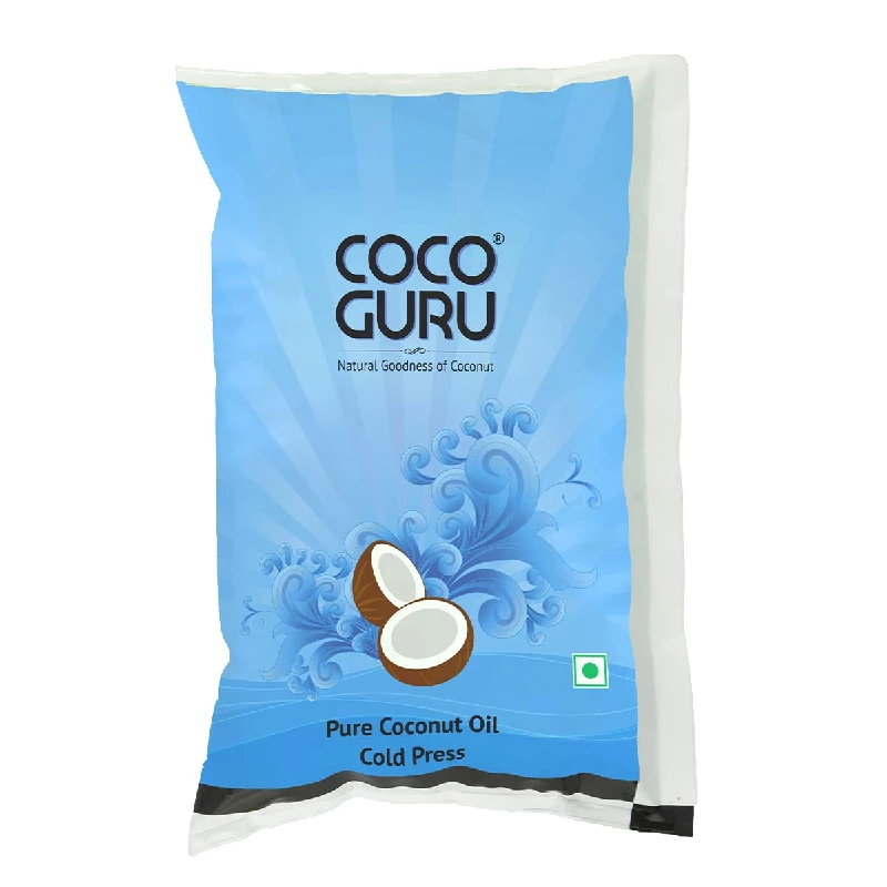 Cocoguru Cold Pressed Coconut Oil - Pouch