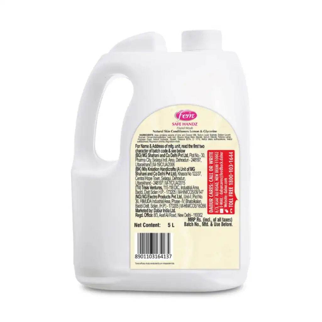 Dabur Fem Safe Handz Lemon & Glycerine Hand Wash