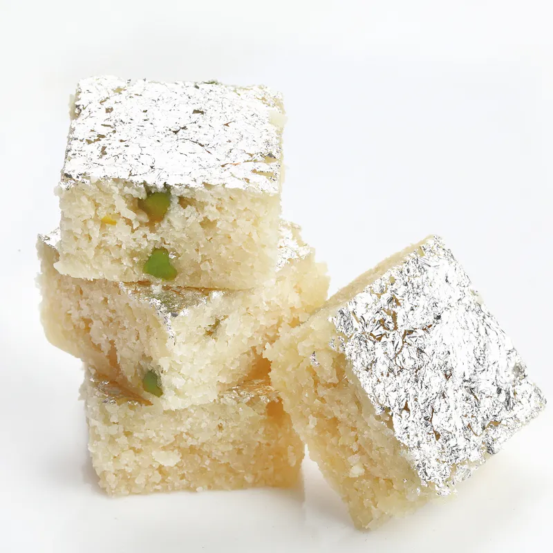 Dadus Mithai Vatika Badam Danedar Burfi | The Desi Food