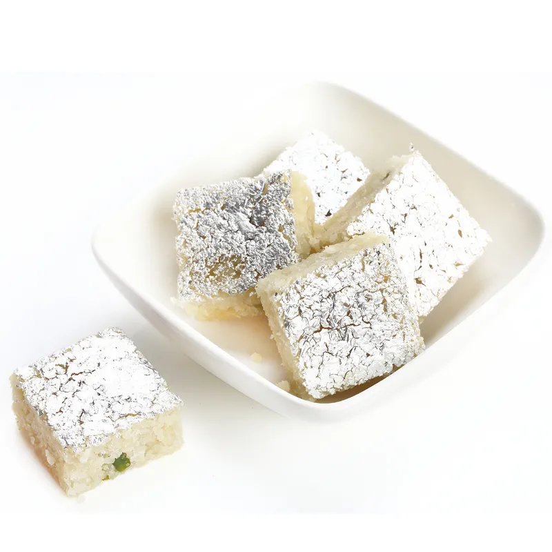 Dadus Mithai Vatika Badam Danedar Burfi | The Desi Food