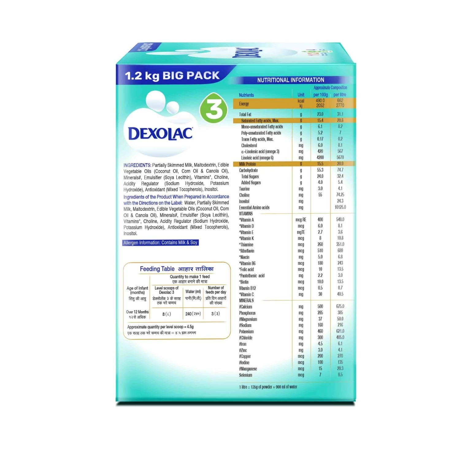 Dexolac Stage 3 Infant Formula Milk Powder