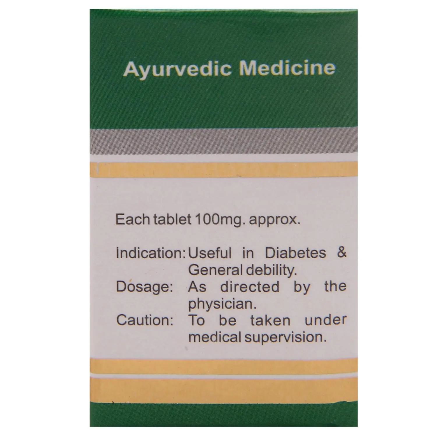 Dhanvantari Vasant Kusumakar Ras (S.Y.) Tablets