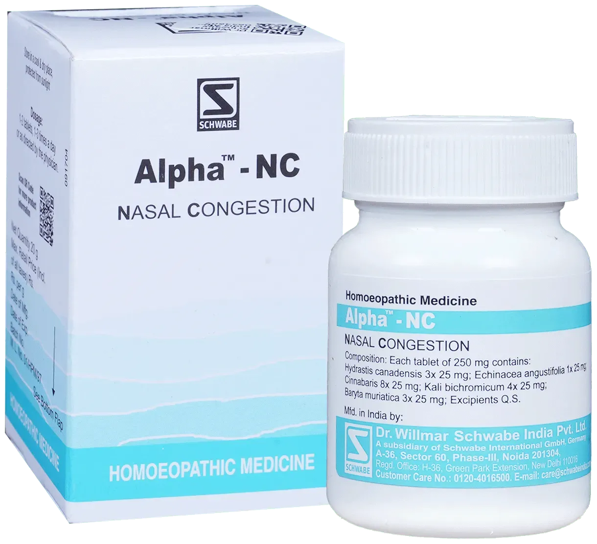 Dr. Willmar Schwabe India Alpha - NC Tablet | The Desi Food