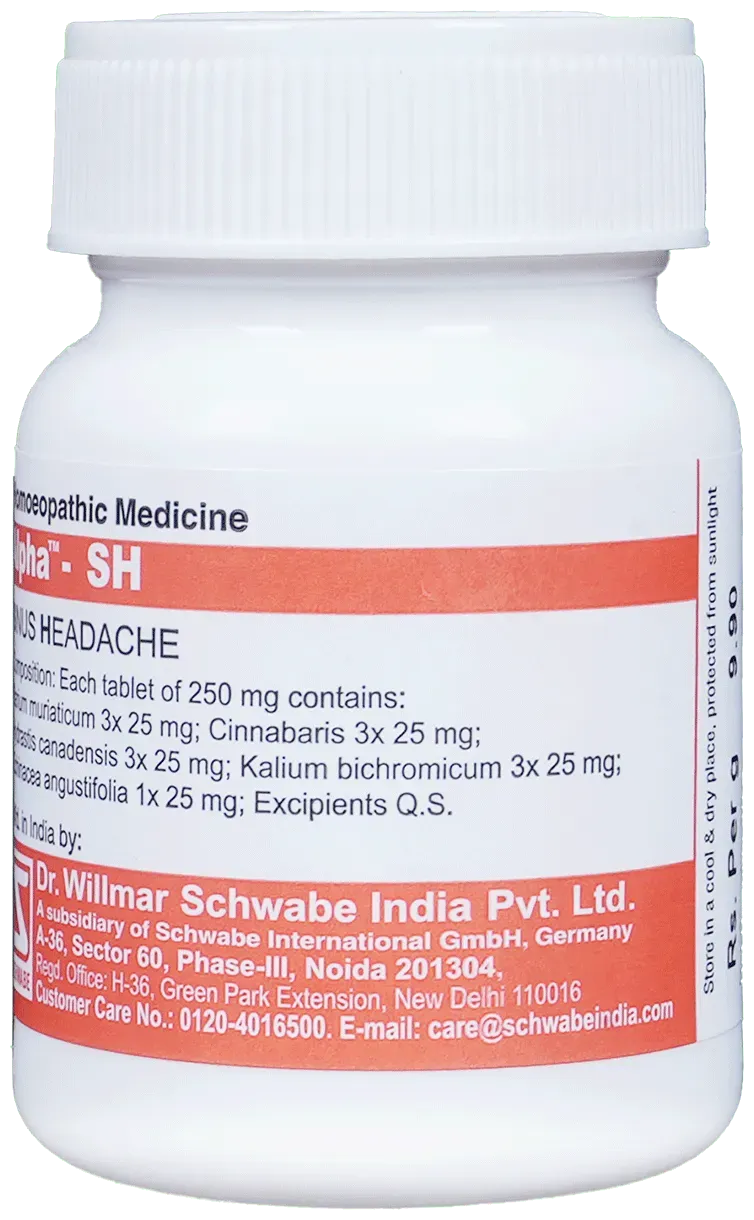 Dr. Willmar Schwabe India Alpha - SH Tablet