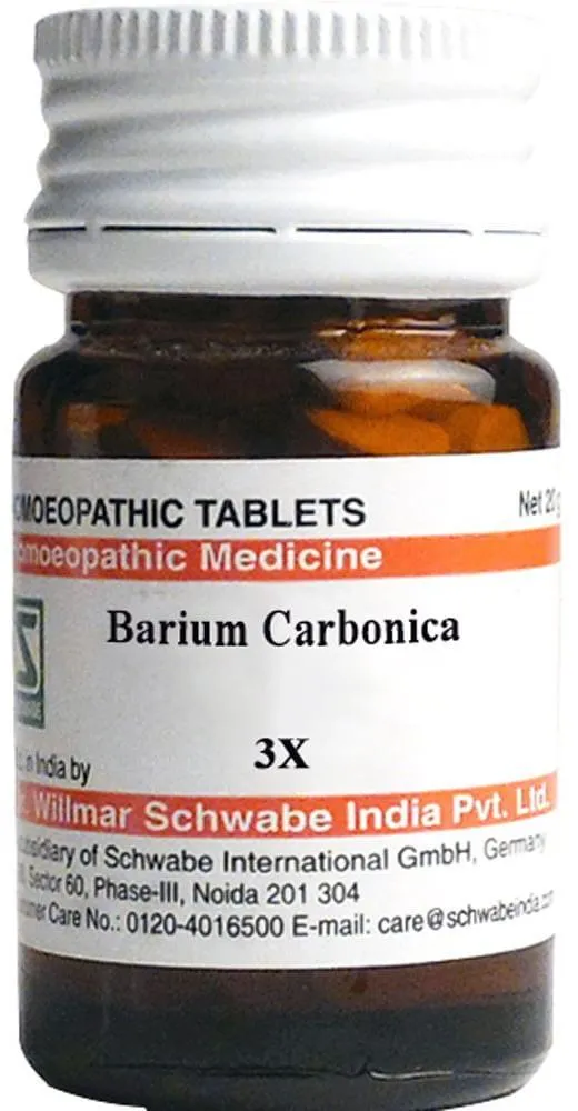 Dr. Willmar Schwabe India Barium Carbonica Trituration Tablet