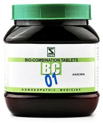 Dr. Willmar Schwabe India Bio-Combination 01 (BC 01) Tablet | The Desi Food