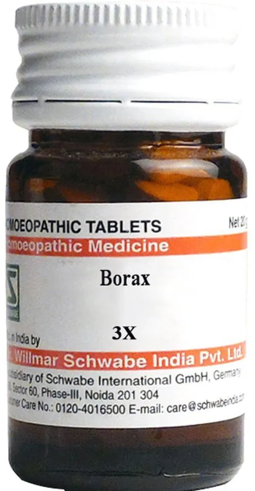 Dr. Willmar Schwabe India Borax Trituration Tablet