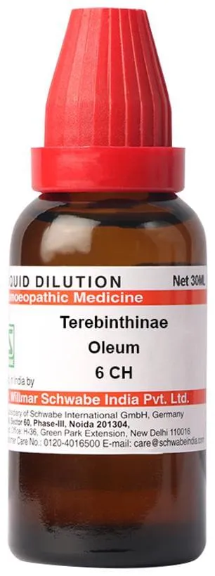 Dr. Willmar Schwabe India Terebinthinae Oleum Dilution