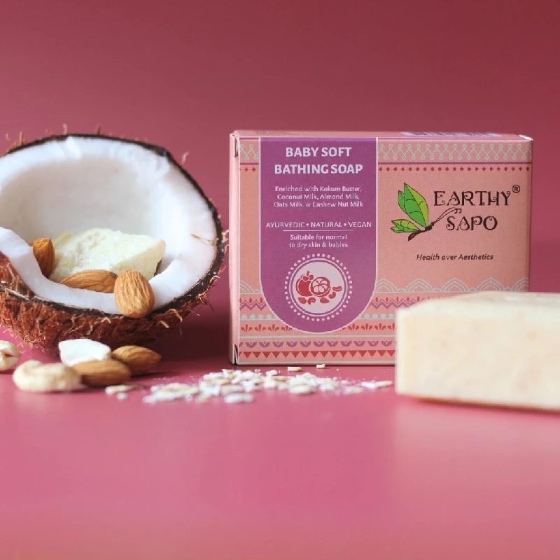 Earthy Sapo Handmade Baby Soft Bathing Soap