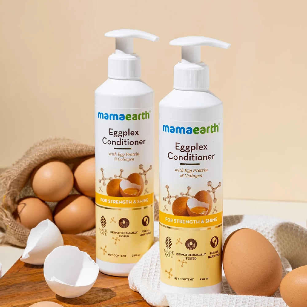 Eggplex Conditioner with Egg Protein & Collagen for Strength & Shine