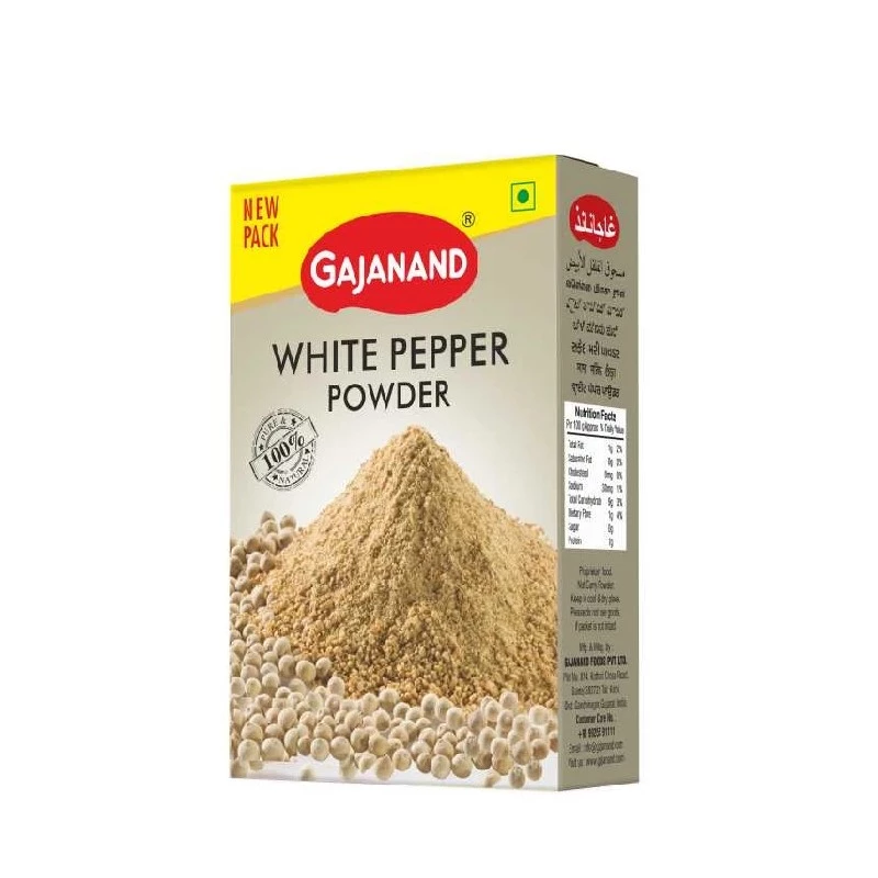 Gajanand White Pepper Powder | The Desi Food