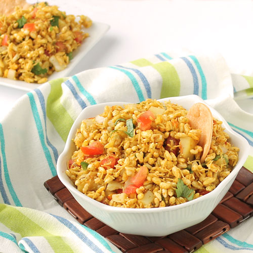Ganesh Gruh Udyog Chat Bhel | The Desi Food