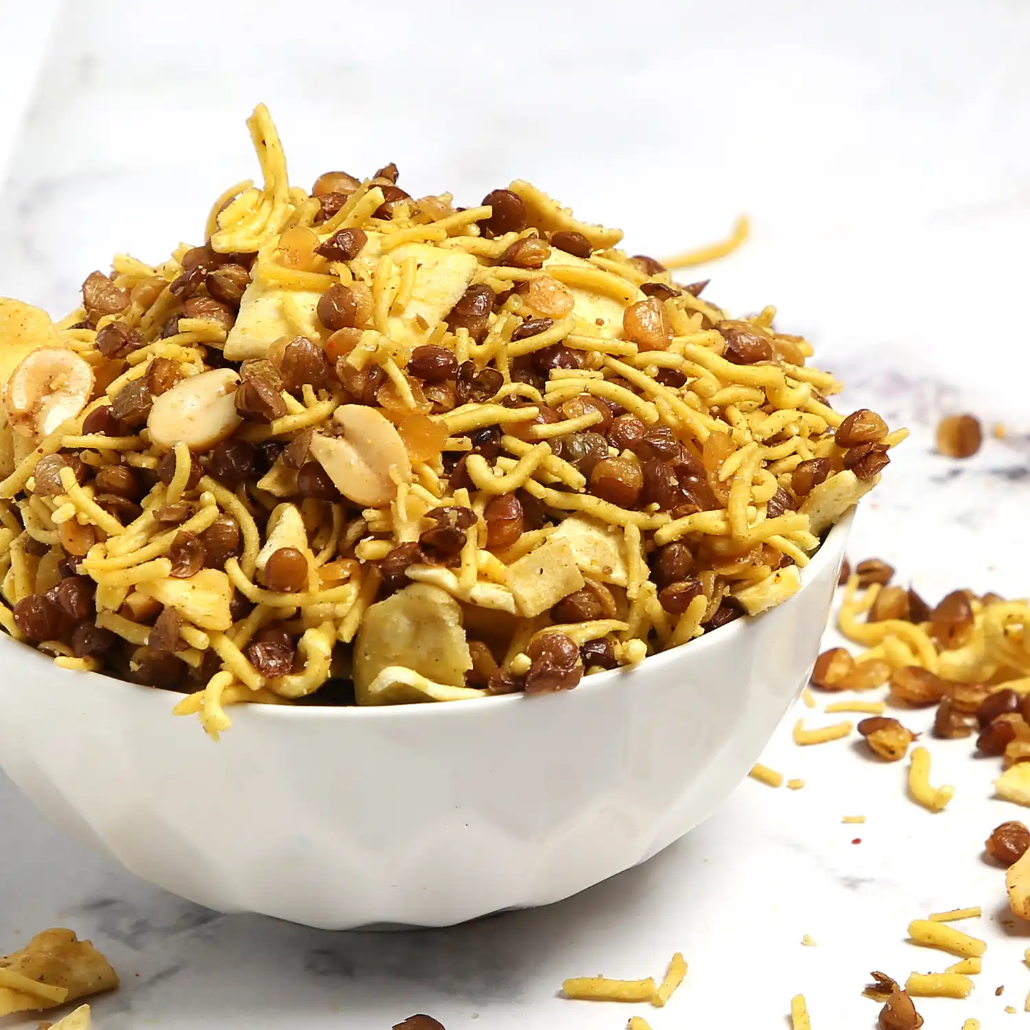 Ganesh Gruh Udyog Hing Papdi Mix | The Desi Food