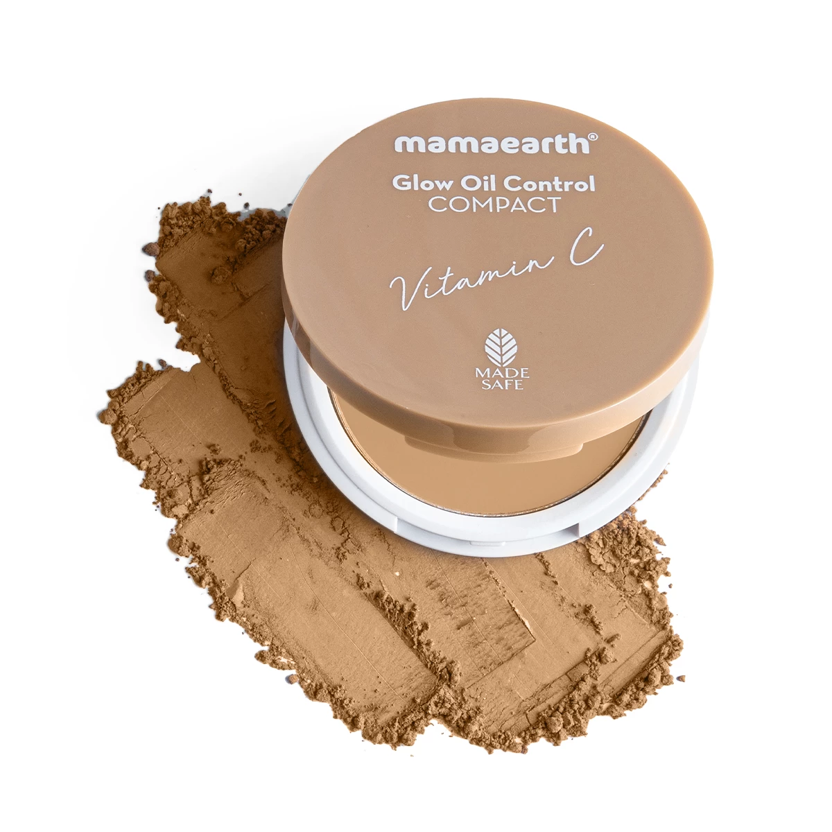 Glow Oil Control Compact With SPF 30 - Almond Glow | The Desi Food
