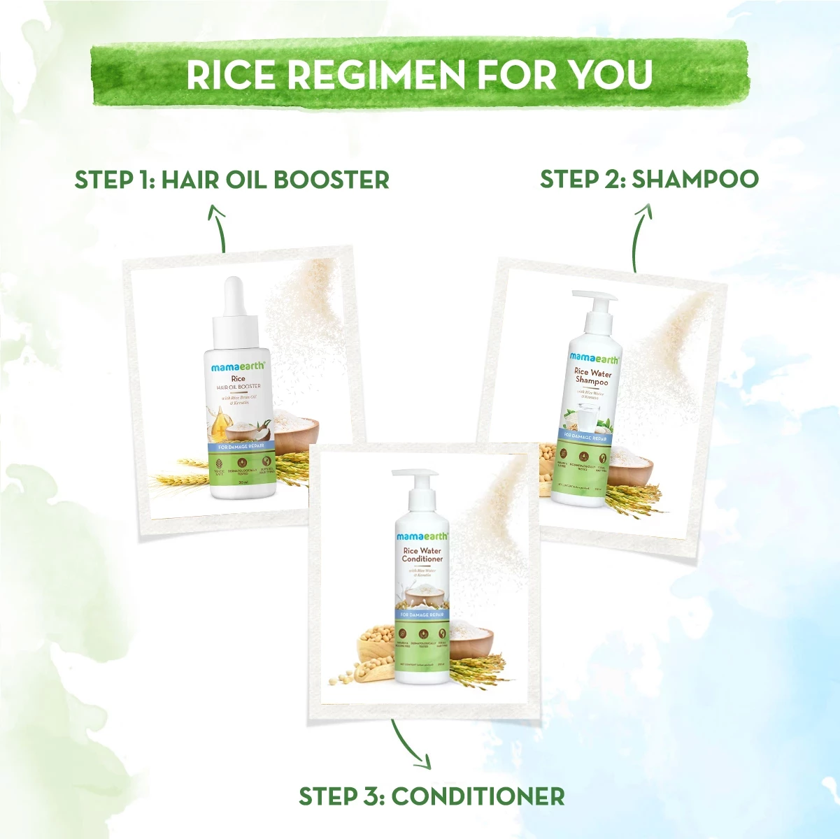 Hair Oil Booster - Rice