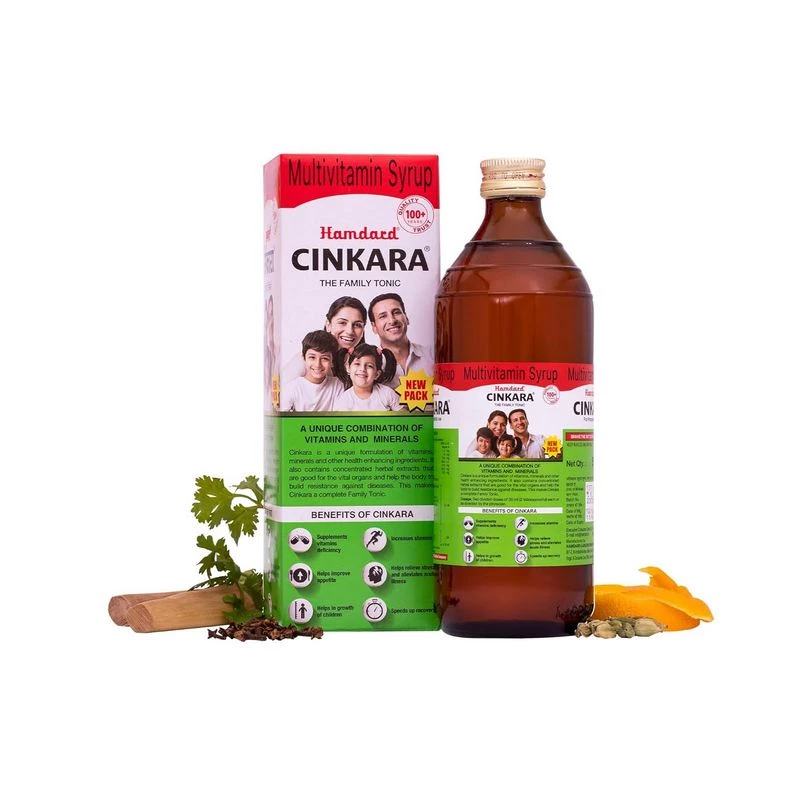 Hamdard Cinkara Multivitamin Syrup
