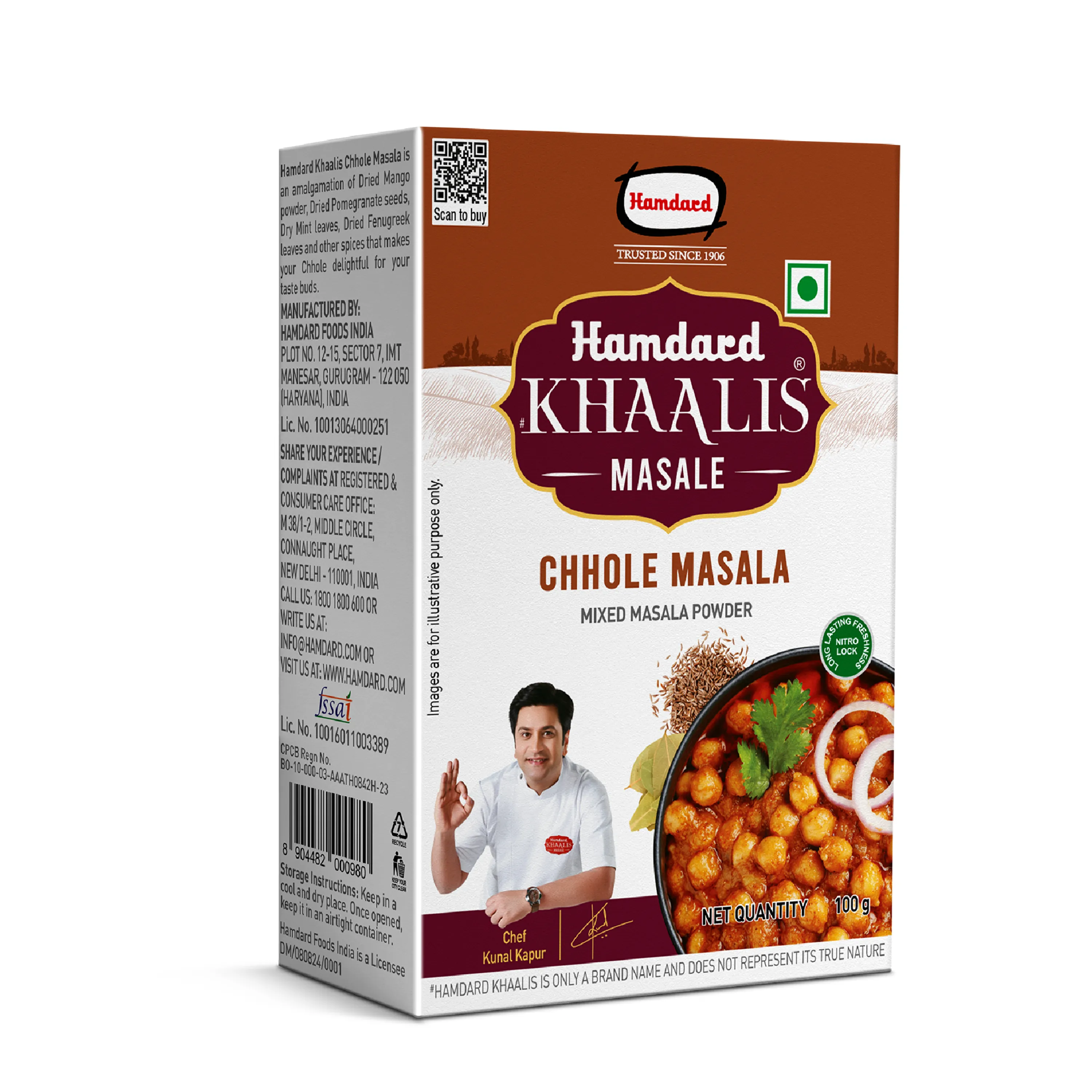 Hamdard Khaalis Chhole Masala