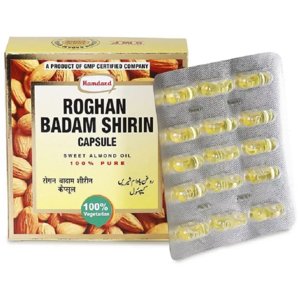 Hamdard Roghan Badam Shirin Capsule