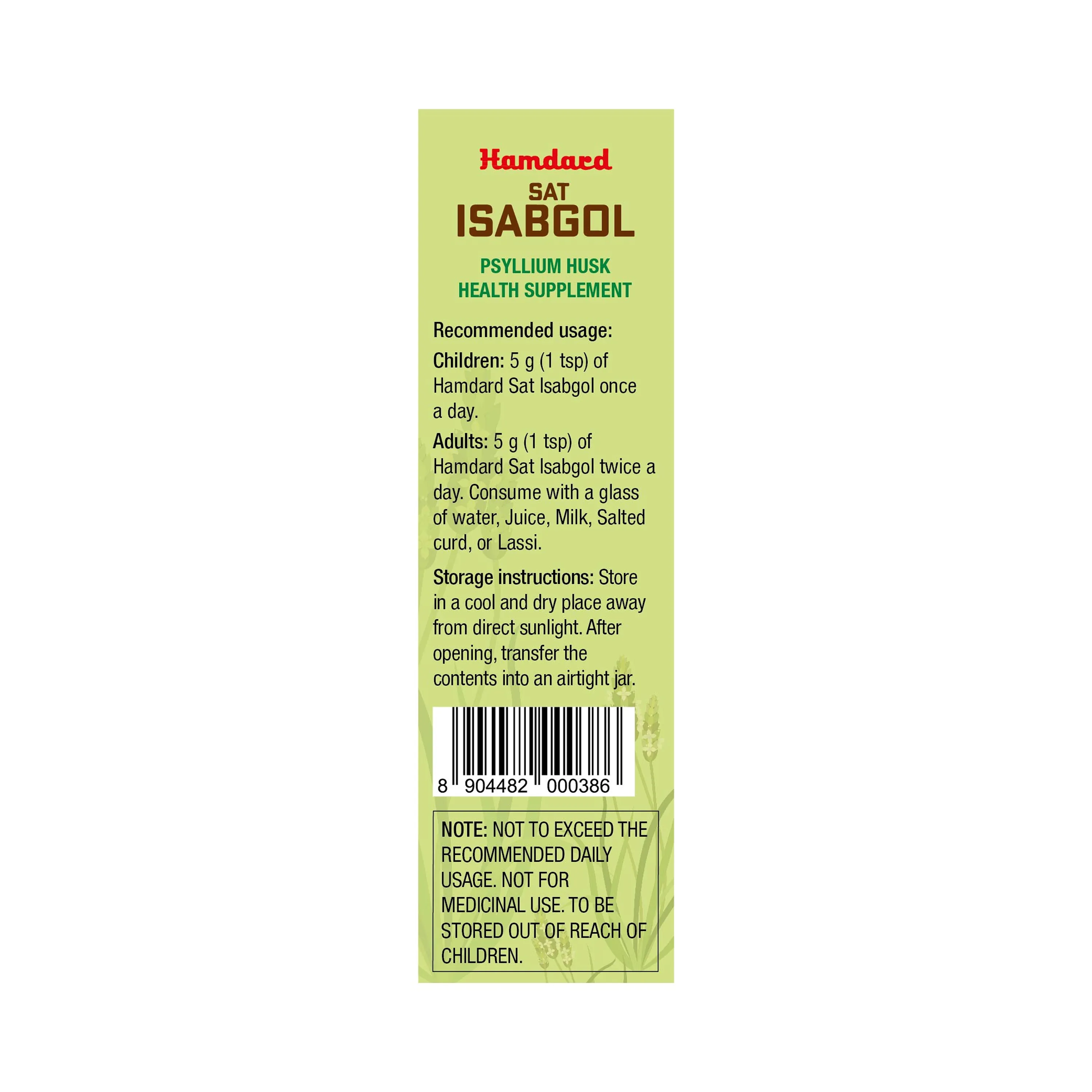 Hamdard Sat Isabgol
